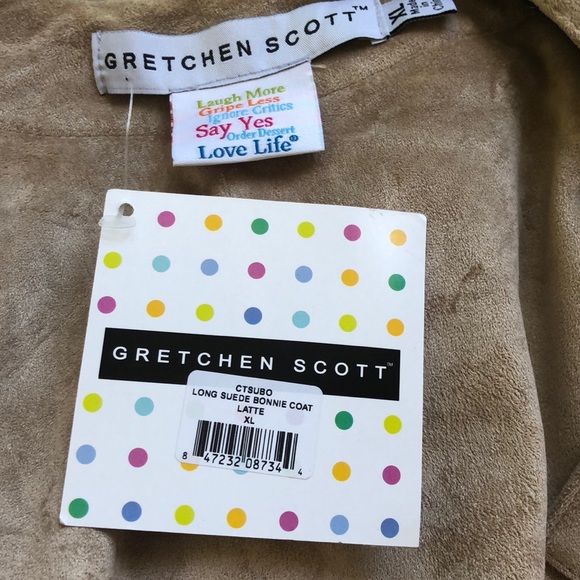 Gretchen Scott Designs | Jackets & Coats | Gretchen Scott Long Suede ...